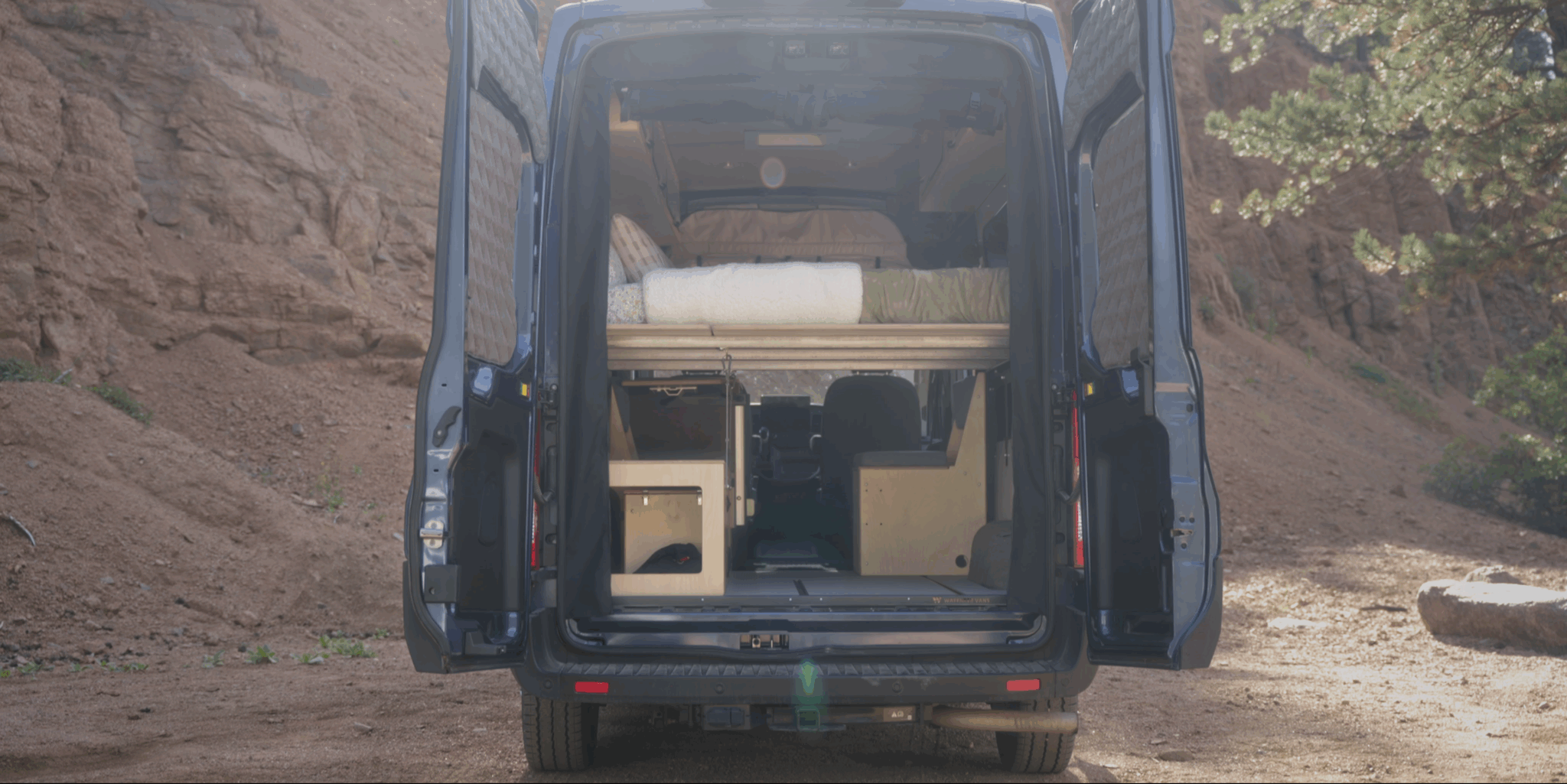 What Fits in a Wayfarer? A Closer Look at Our Garage Space - Wayfarer Vans