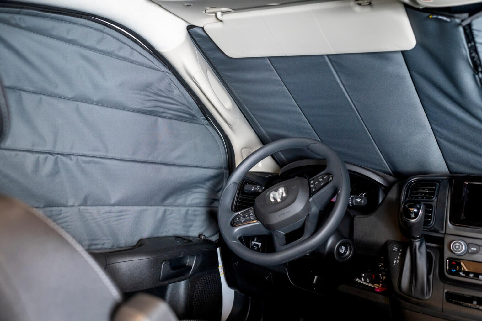 Front Cab Window Covers - Wayfarer Vans
