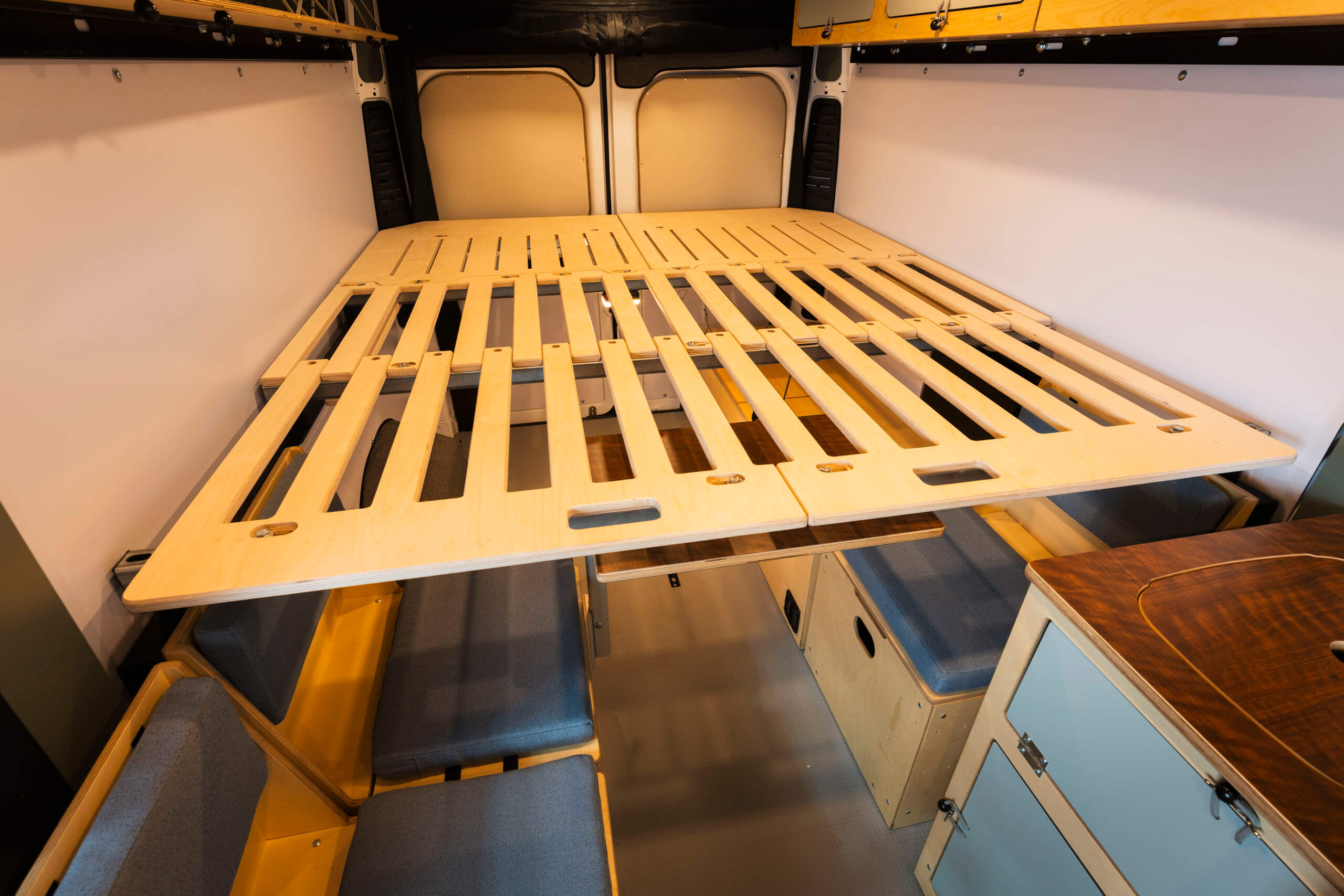 Introducing the Slide Out Bed Extension - Wayfarer Vans