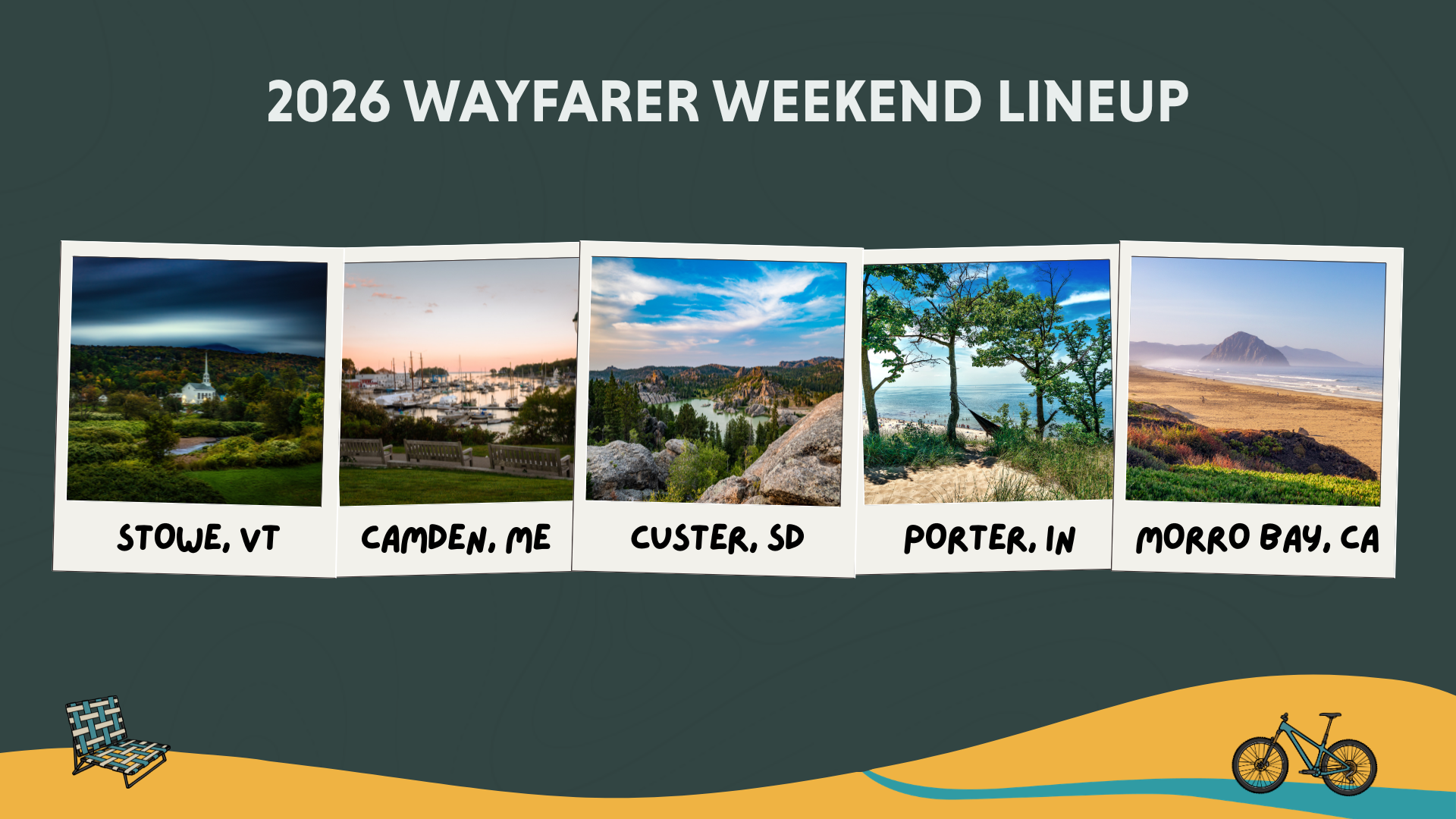 2026 Wayfarer Weekend Line Up - Wayfarer Vans
